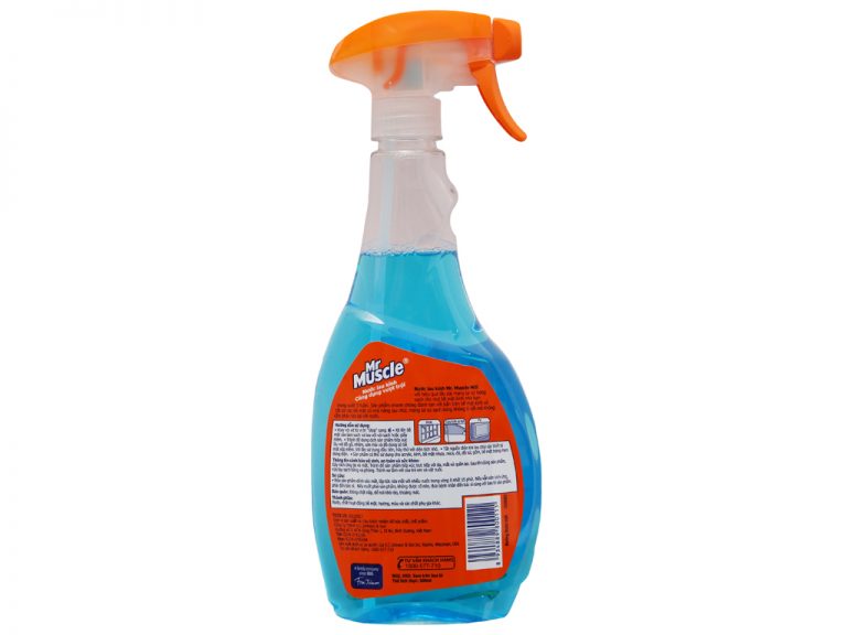 MR MUSCLE GLASS CLEANER LIQUID 500ML