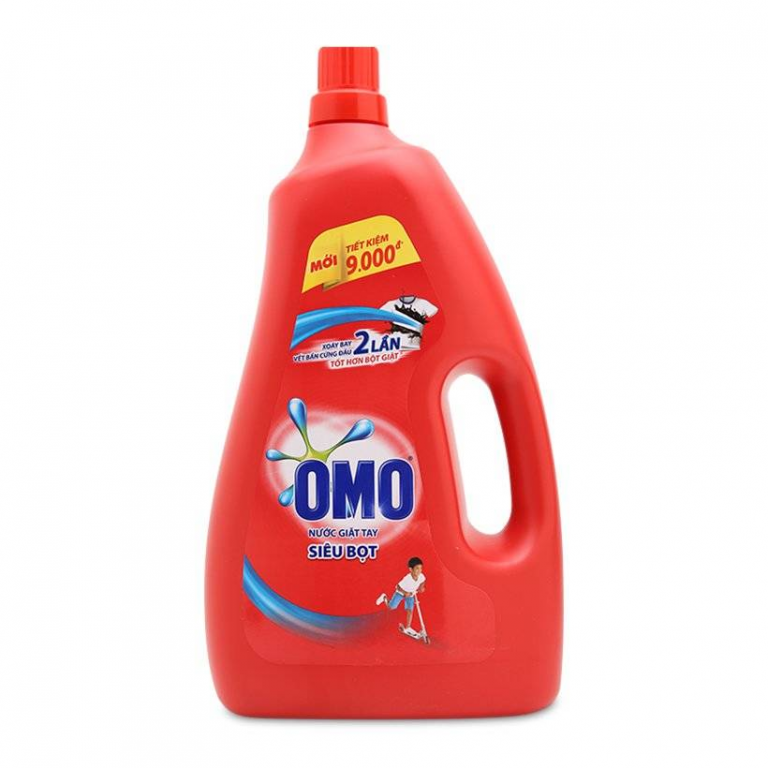 OMO WASHING LIQUID FOR HAND WASH BOTTLE 2.7KG