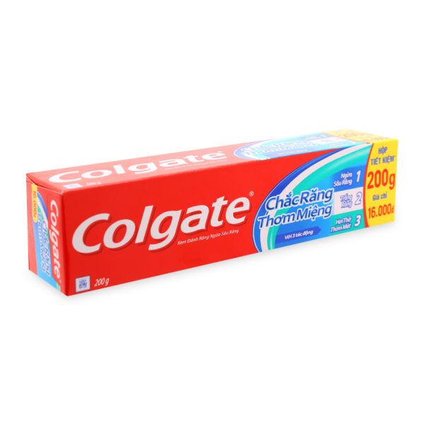 COLGATE STRONG TEETH FRESH BREATH TOOTHPASTE 200G