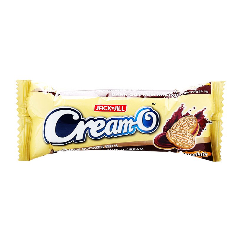 CREAM-O SANDWICH COOKIES WITH CHOCOLATE FLAVOURED CREAM 54G
