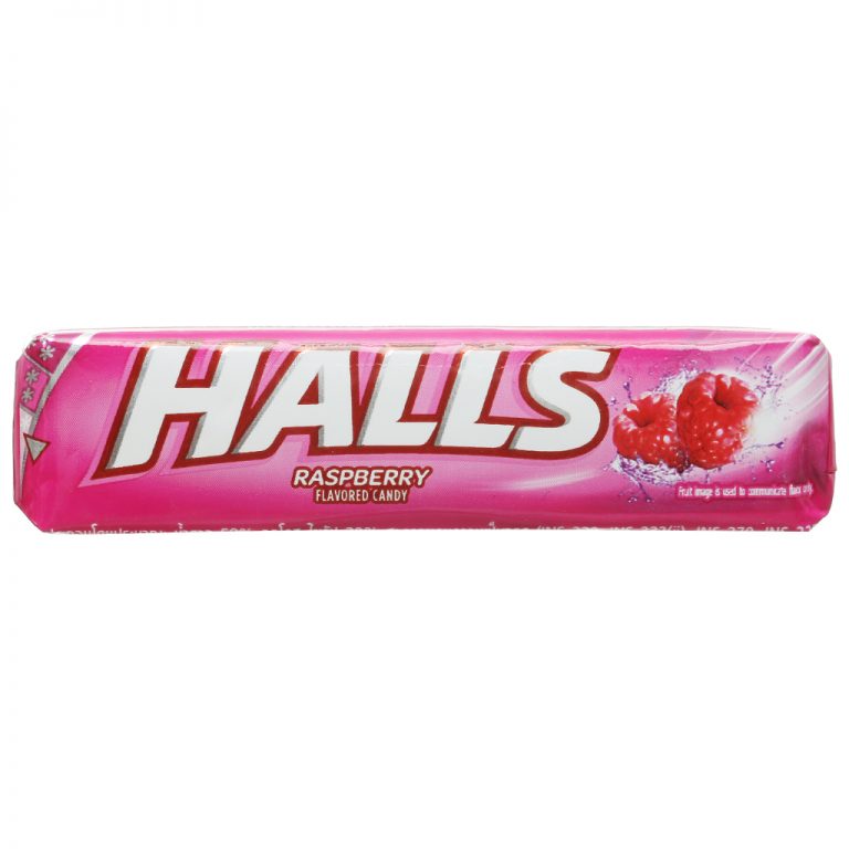 HALLS CANDY RASPBERRY FLAVOR 27.9G